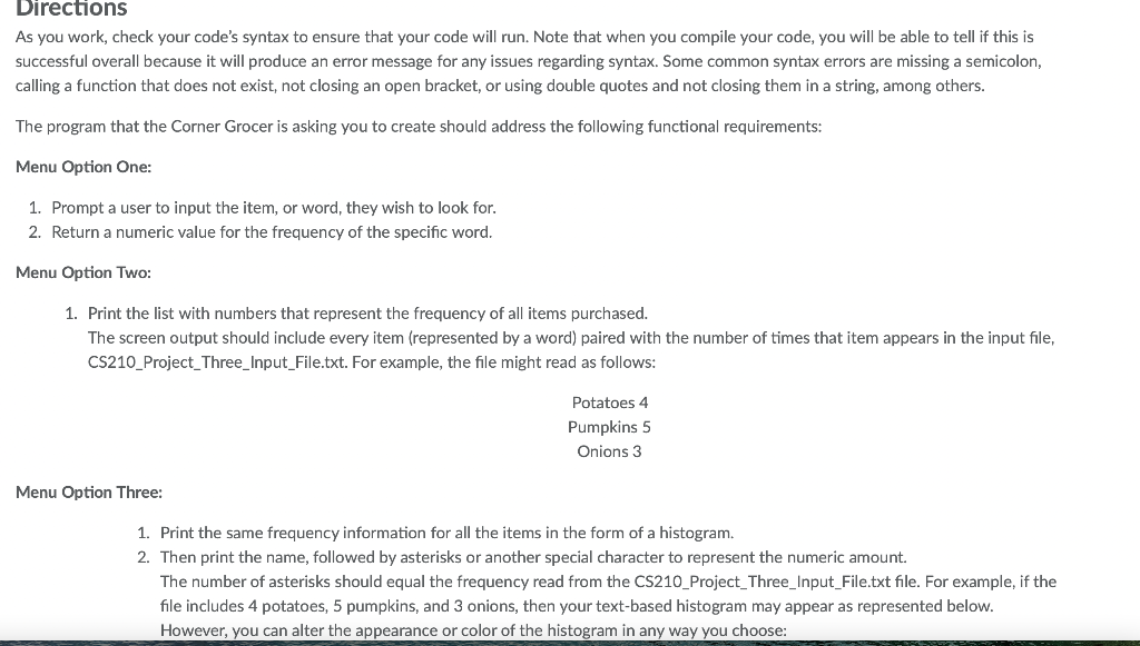 Solved As you work, check your code's syntax to ensure that | Chegg.com