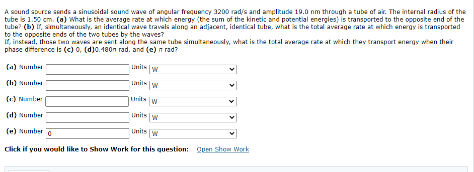 Solved A sound source sends a sinusoidal sound wave of | Chegg.com