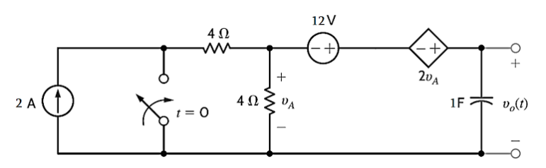 Solved Find vo(t) for all value of t, (use step by step | Chegg.com