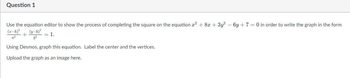Solved Use the equation editor to show the process of | Chegg.com