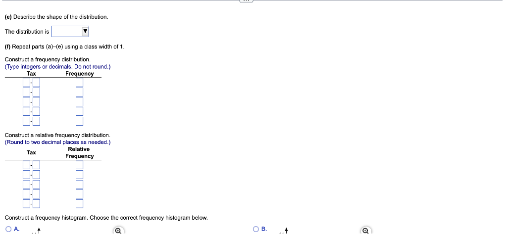 Solved (a) Construct a frequency distribution. Use a first | Chegg.com