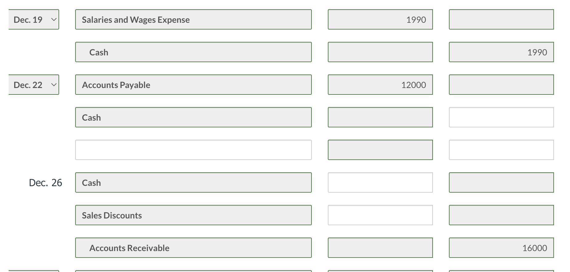 Solved \begin{tabular}{lrlr} & \multicolumn{1}{c}{ Debits } | Chegg.com