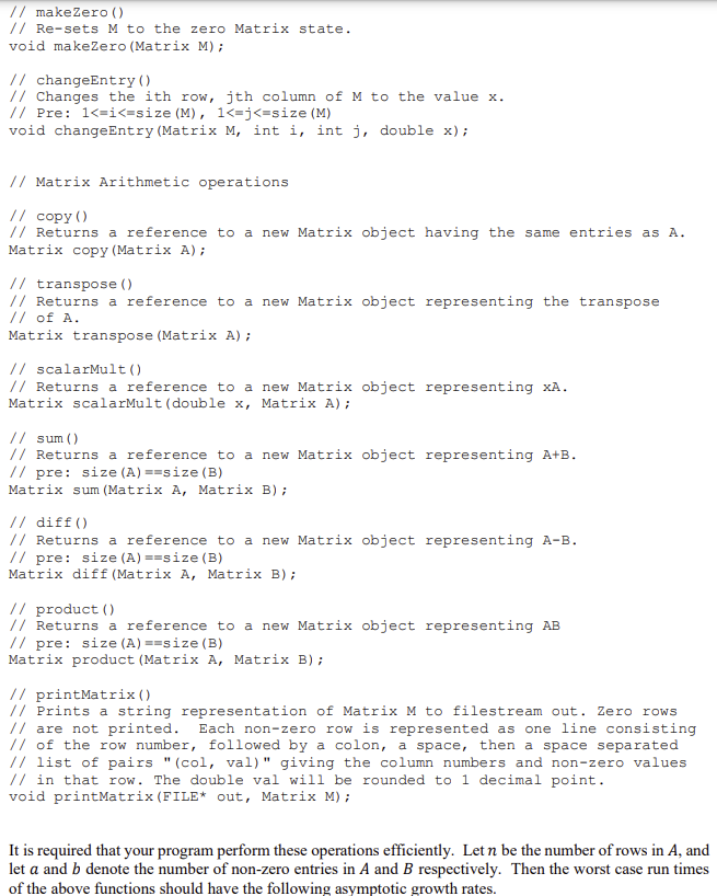 Solved I just need the appropriate code for the files: | Chegg.com