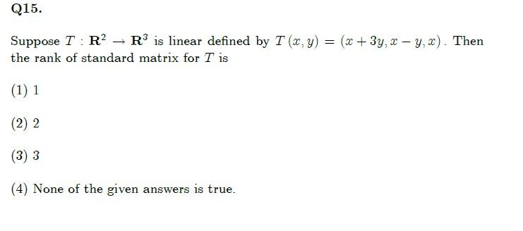Solved Suppose T:R2→R3 is linear defined by | Chegg.com