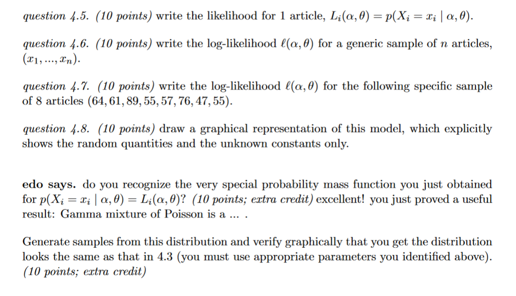 Solved problem 4. set-up: let's go back to the simplest | Chegg.com