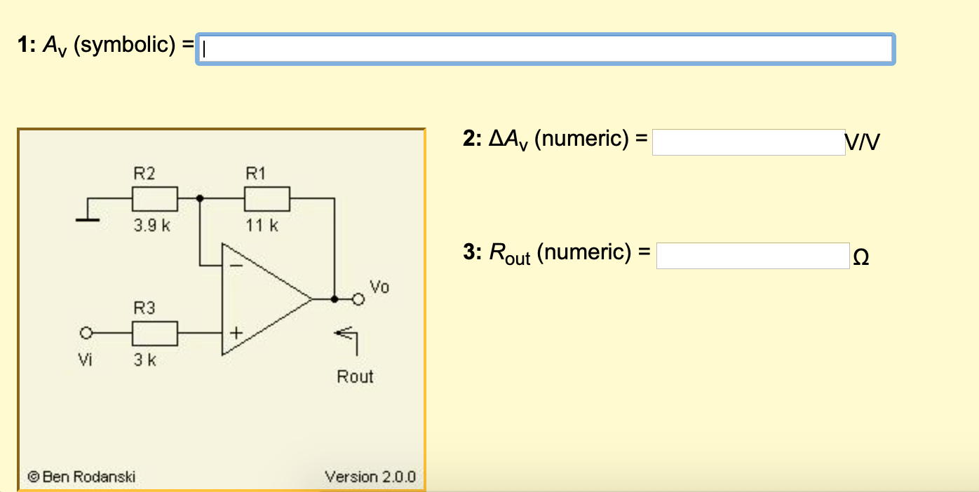 Solved Exercise 9.3: Effects of the Finite Open-Loop Gain An | Chegg.com