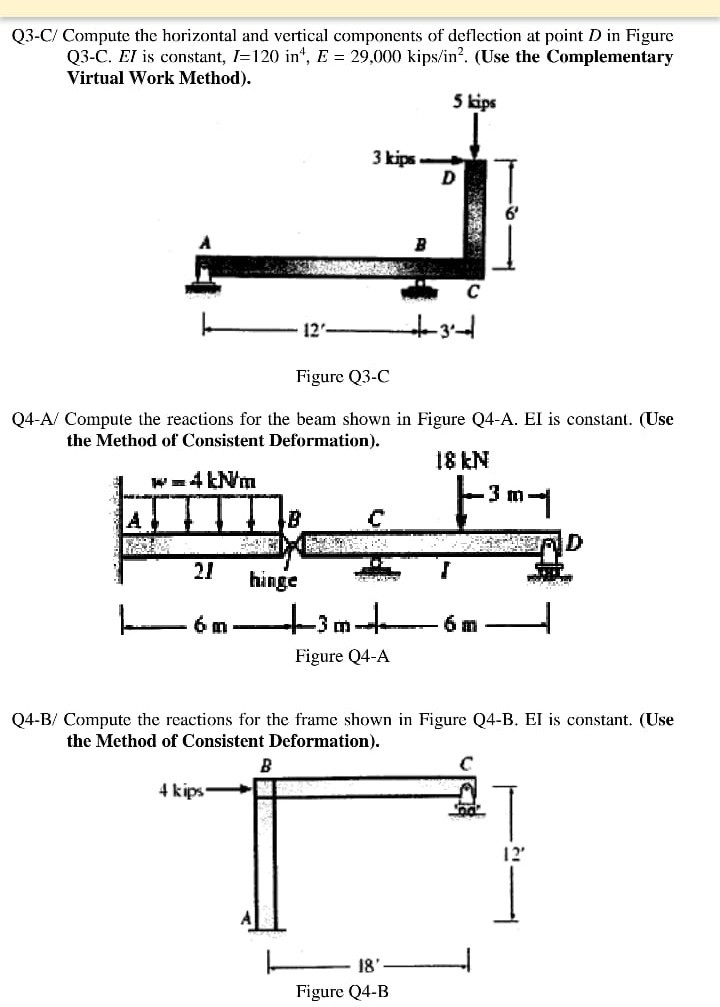 Solved Q3-C/ Compute the horizontal and vertical components | Chegg.com