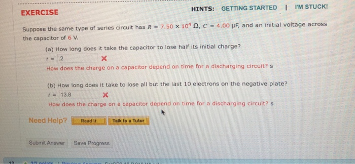 Solved EXERCISE HINTS: GETTING STARTED I M STUCK! Suppose | Chegg.com