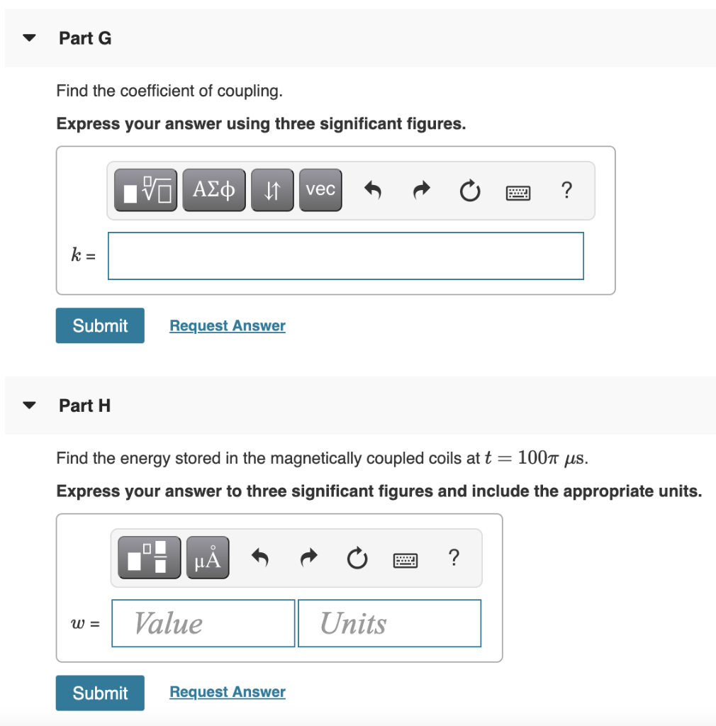 Solved Find the steady-state expressions for the currents | Chegg.com