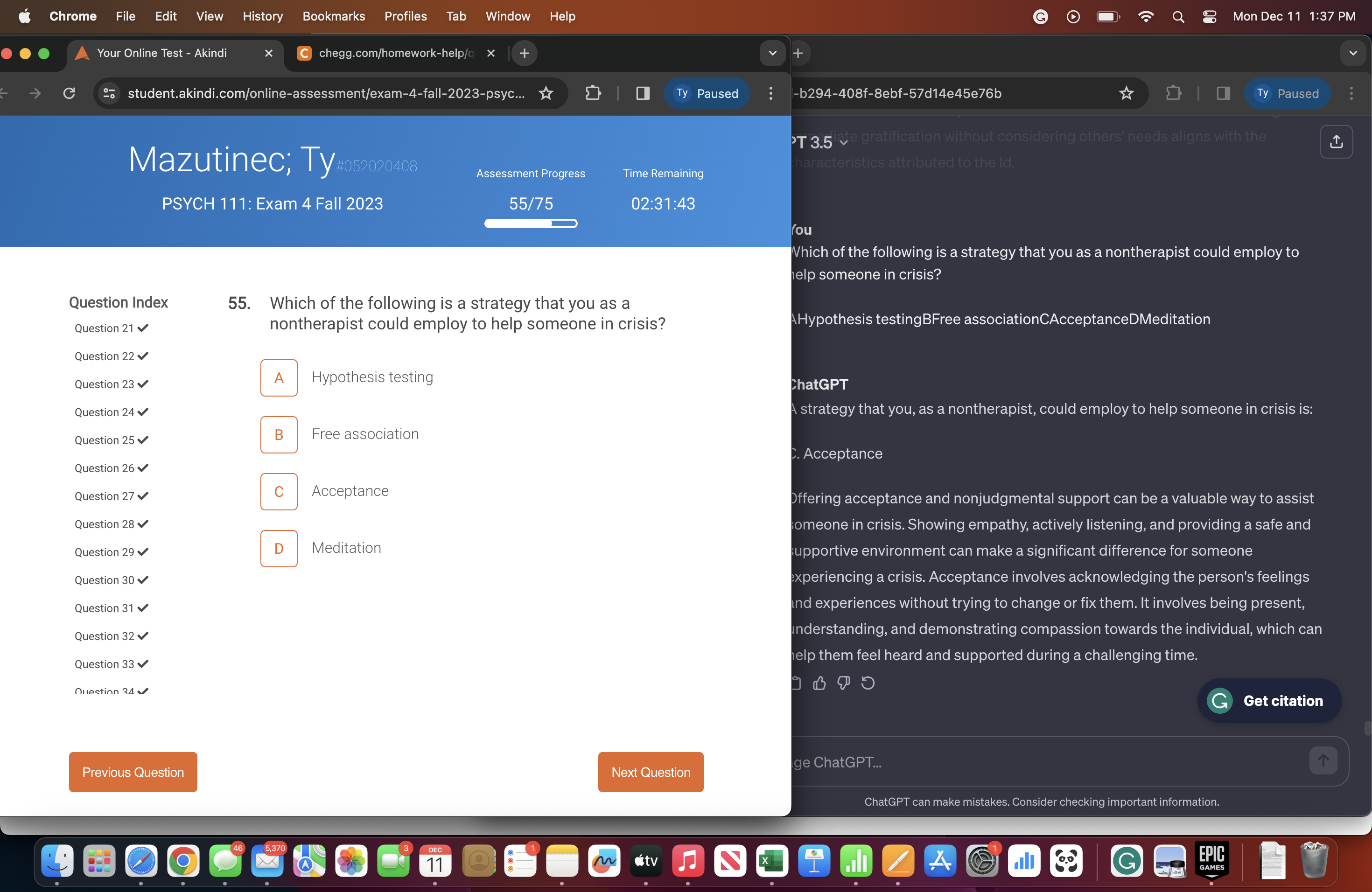 Solved Question IndexQuestion 21 Question 22 Question | Chegg.com Solved Question IndexQuestion 21 Question 22 Question | Chegg.com