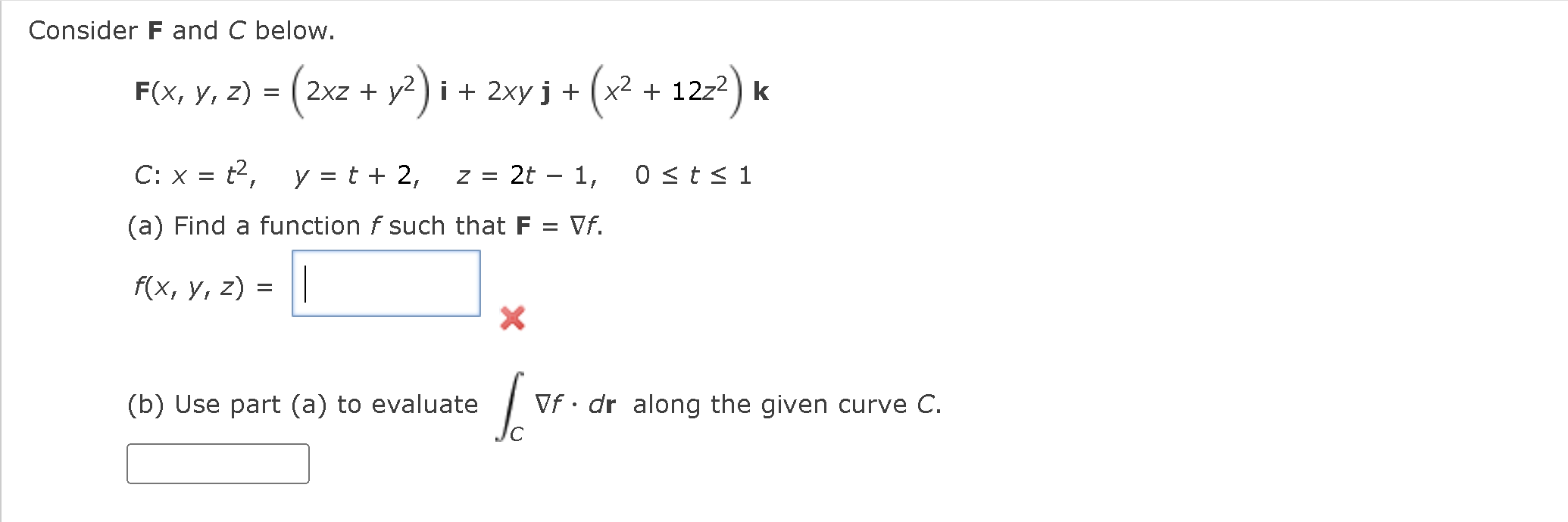 Solved Consider F and C below. | Chegg.com