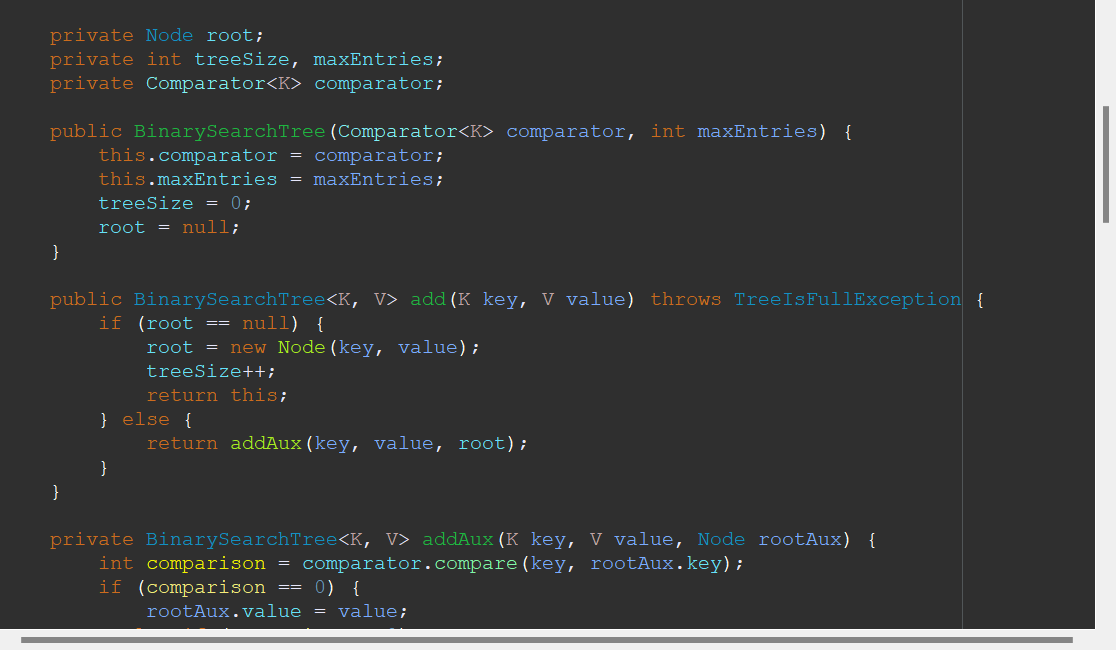 Solved public KeyvaluePair K,V find(K key) Returns a | Chegg.com