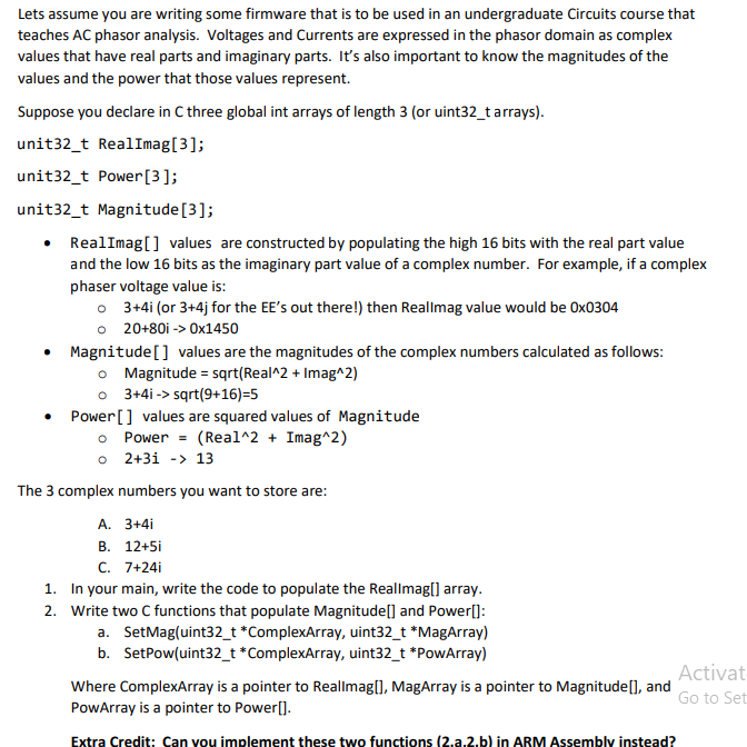 Solved Lets assume you are writing some firmware that is to | Chegg.com