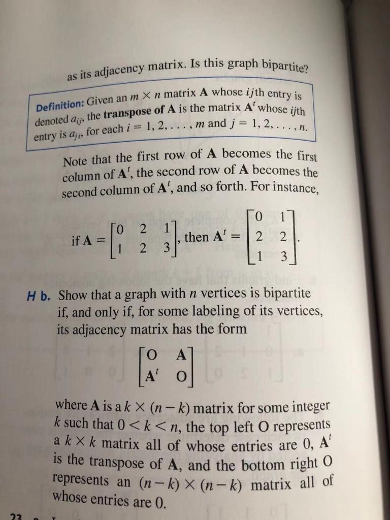 Solved 22. a. Draw a graph that has 0 0 0 1 2 0 0 0 1 1 0 0 | Chegg.com
