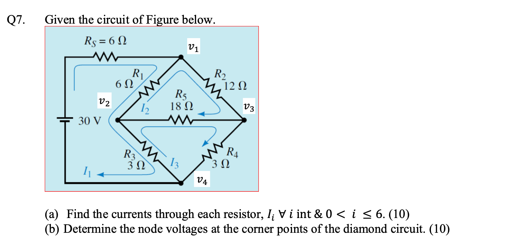Solved Q7. Given the circuit of Figure below. (a) Find the | Chegg.com Solved Q7. Given the circuit of Figure below. (a) Find the | Chegg.com