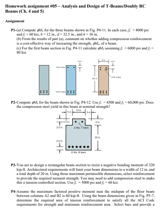 Solved Homework assignment \#05 - Analysis and Design of | Chegg.com Solved Homework assignment \#05 - Analysis and Design of | Chegg.com
