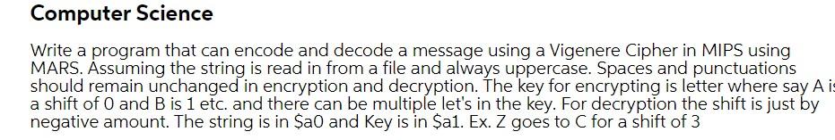 Solved Computer Science Write a program that can encode and | Chegg.com
