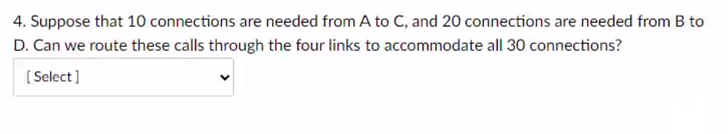 Solved Consider the circuit-switched network shown in the | Chegg.com
