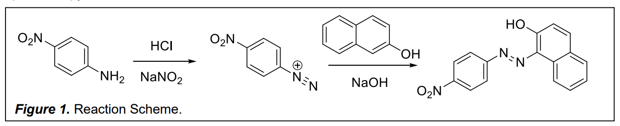 Solved O₂N. HCI NH2 NaNO2 Figure 1. Reaction Scheme. O₂N. | Chegg.com