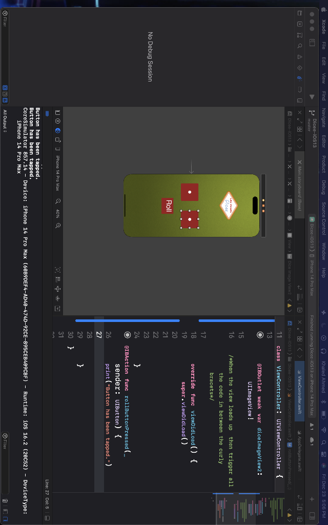 Solved How dot you make an array of images in swift XCODE | Chegg.com