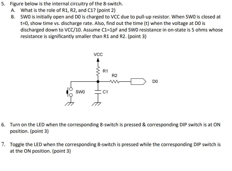 Solved Microprocessor Homework on Switch 1. Convert the | Chegg.com