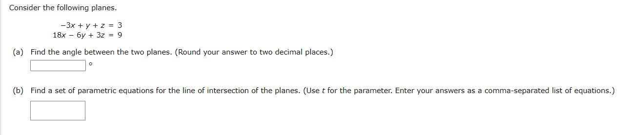 Solved Verify that the two planes are parallel. | Chegg.com