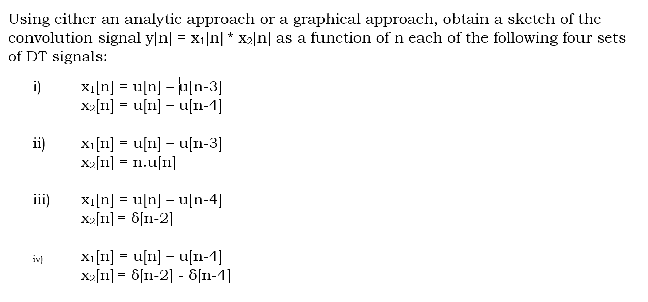 Solved Using either an analytic approach or a graphical | Chegg.com