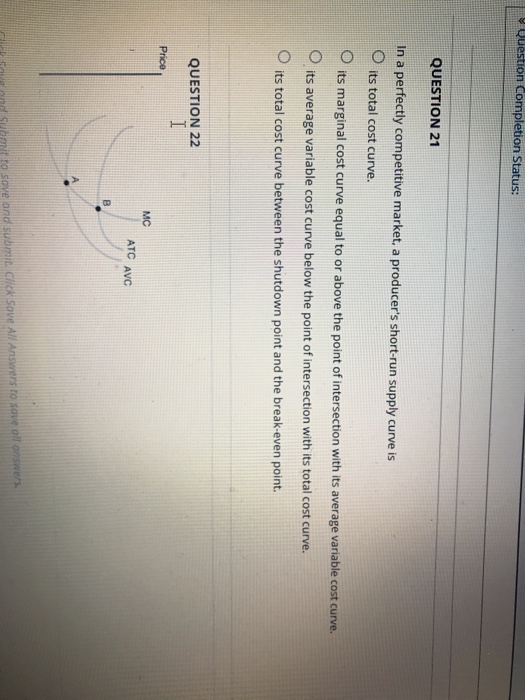 Solved Question Completion Status: QUESTION 21 in a | Chegg.com