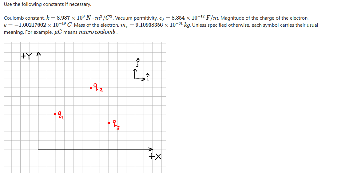 Solved Use the following constants if necessary. Coulomb | Chegg.com