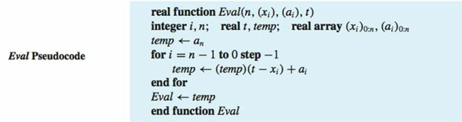 Solved Write a Matlab program that takes n+1 given data | Chegg.com