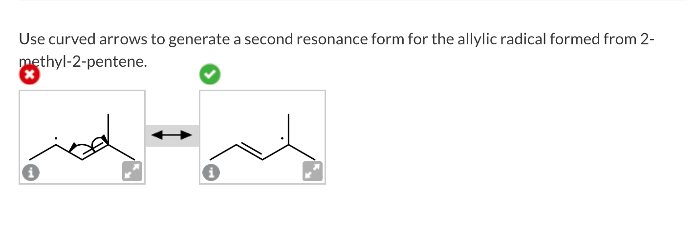 Solved Use curved arrows to generate a second resonance form | Chegg.com
