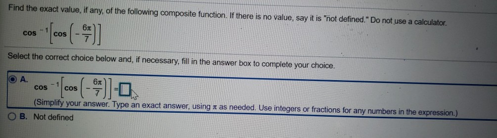 Solved Select the correct choice and fill in any answer | Chegg.com