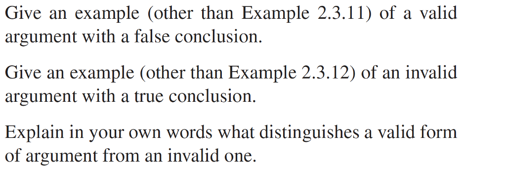 Solved Some of the arguments in 24-32 are valid, whereas | Chegg.com