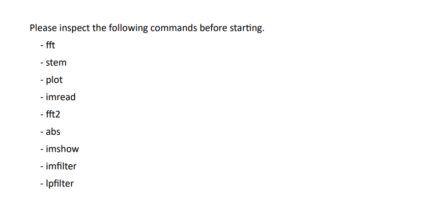 Please inspect the following commands before | Chegg.com