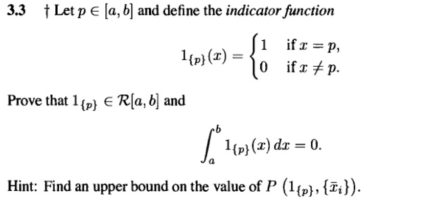 Solved tLetpe [a, b] and define the indicator function 1 if | Chegg.com
