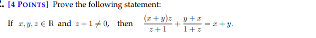 Solved Only use the axioms of the real numbers. And also, we | Chegg.com