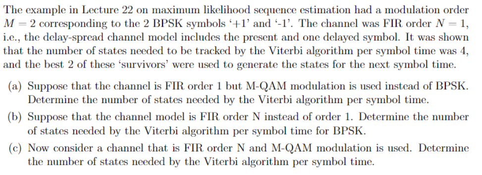 Solved The example in Lecture 22 on maximum likelihood | Chegg.com