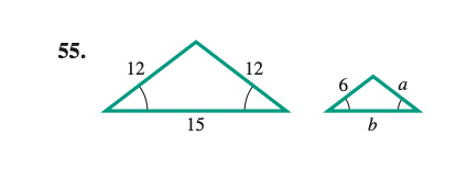 Solved Find the unknown side lengths in each pair of similar | Chegg.com