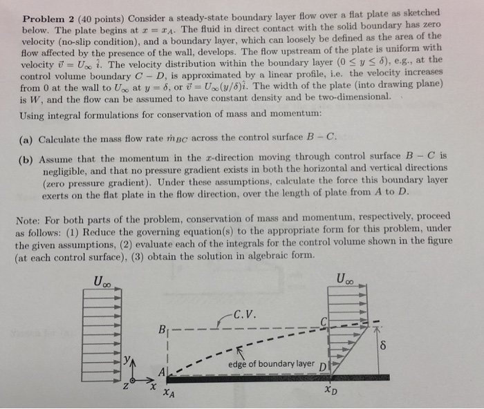 Solved Problem 2 (40 points) Consider a steady-state | Chegg.com