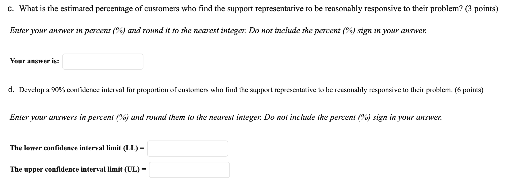 Solved For this problem all computations/arithmetic must be | Chegg.com