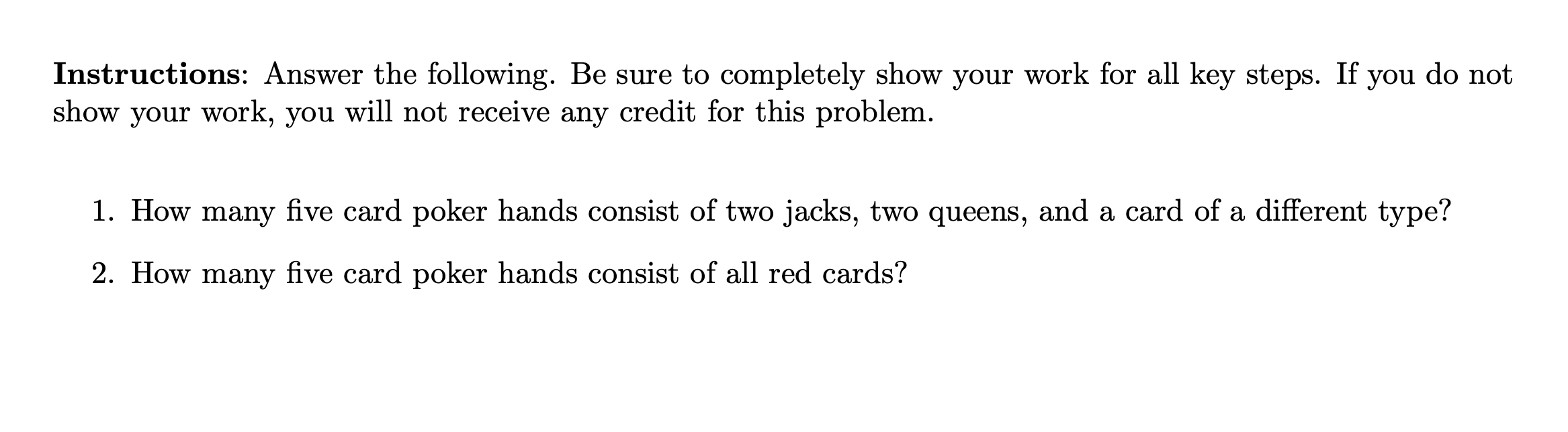 Solved Instructions: Answer the following. Be sure to | Chegg.com
