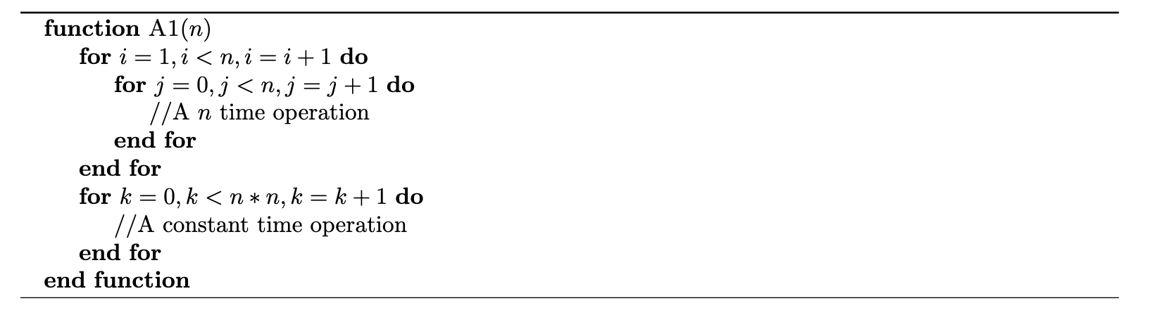 Solved Indicate The Respective Runtime Expression T N In 