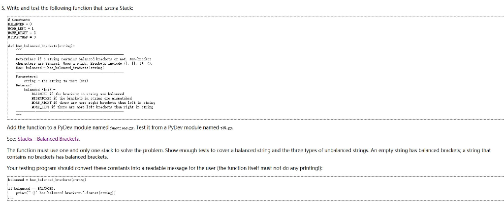 Solved 5. Write and test the following function that uses a | Chegg.com