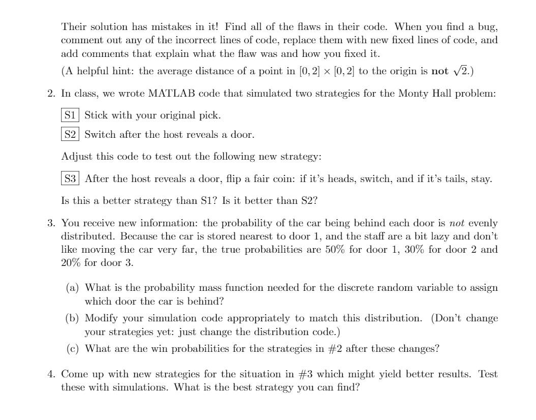 Solved Matlab Problems Not Matlab Grader 1 A Friend Of 