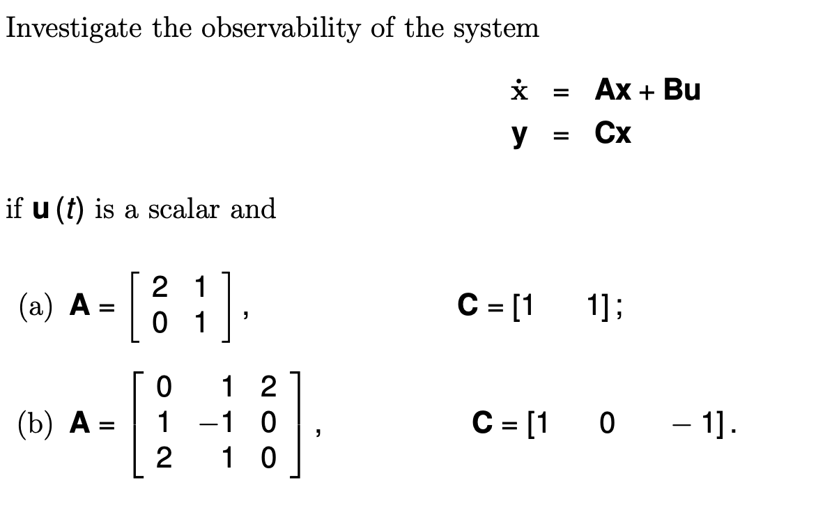 Solved DO NOT ENTER IT INTO OCTAVE OR MATLAB. SHOW ME | Chegg.com