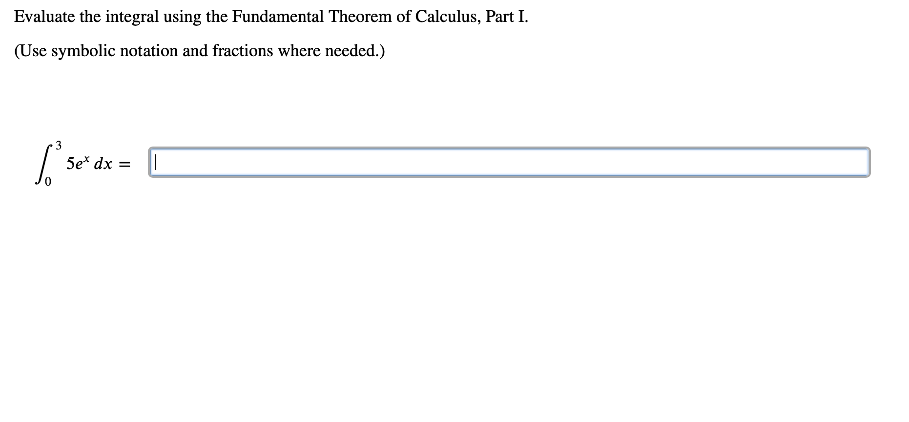 Solved Evaluate the integral using the Fundamental Theorem | Chegg.com