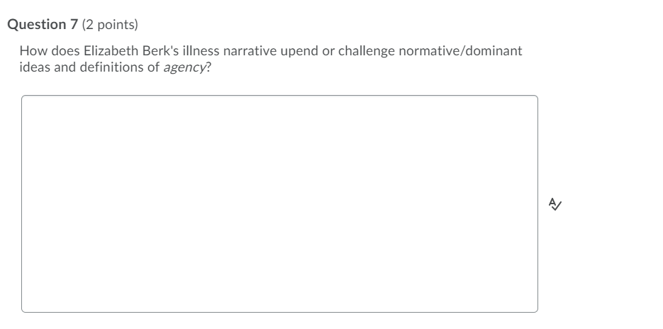 Solved Question 7 (2 points) How does Elizabeth Berk's | Chegg.com