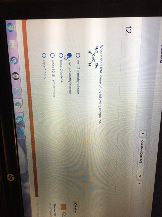 Solved What is the IUPAC name of the following compound? | Chegg.com