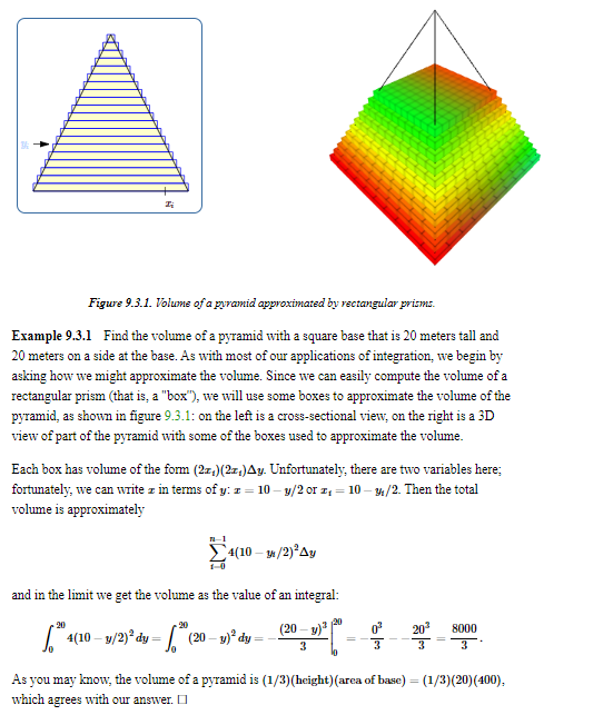Solved ABOVE IS THE EXAMPLE OF APPLICATION OF INTEGRATION | Chegg.com