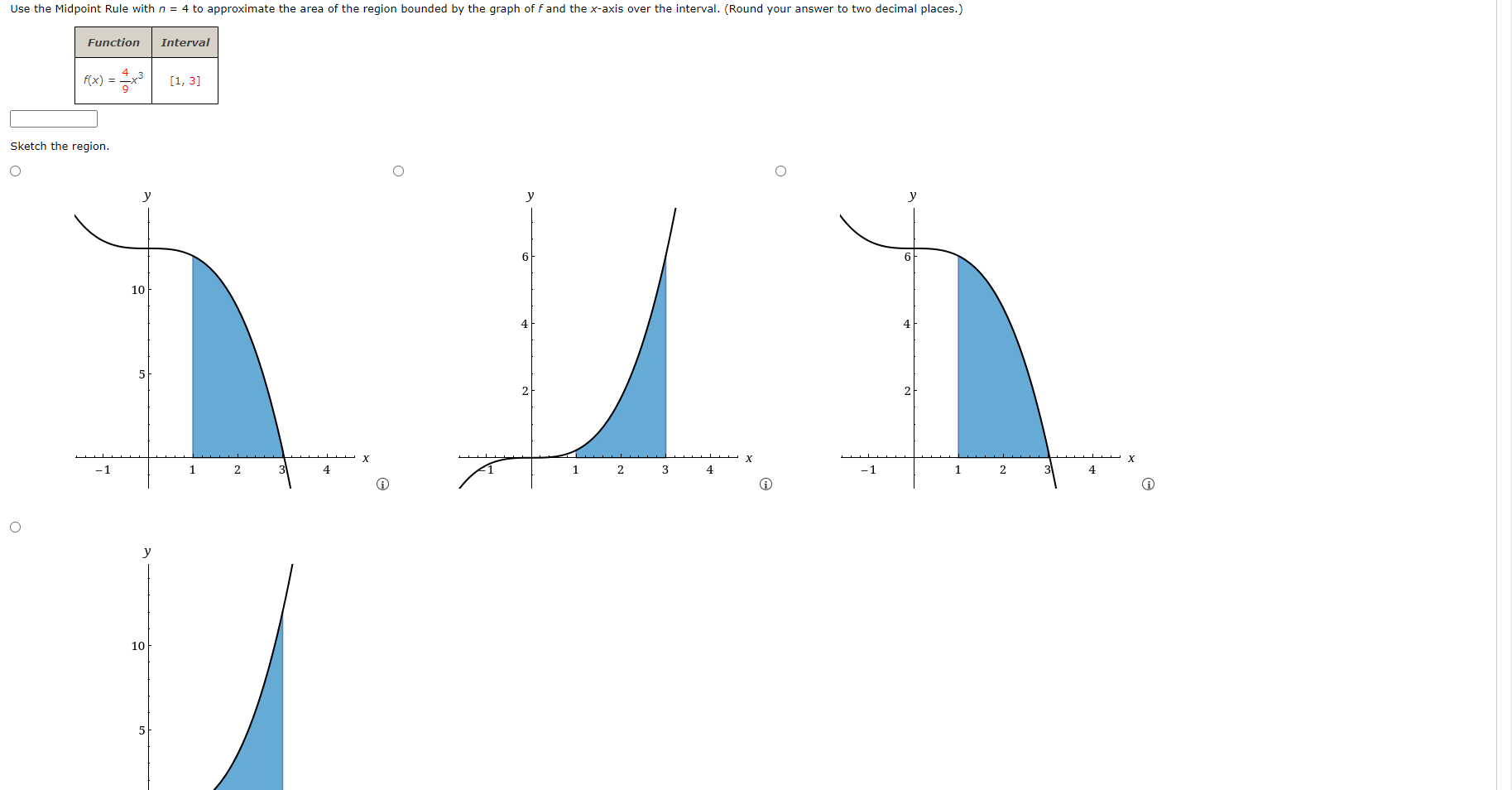 Solved Sketch the region. | Chegg.com